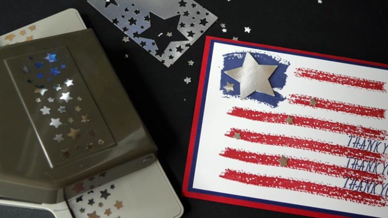 Quick & Easy Flag Card & a Spare