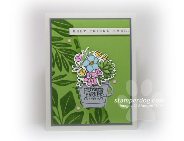 Colorful Best Friend Card