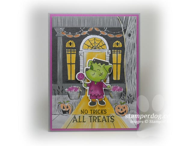 Young Frankenstein Halloween Card